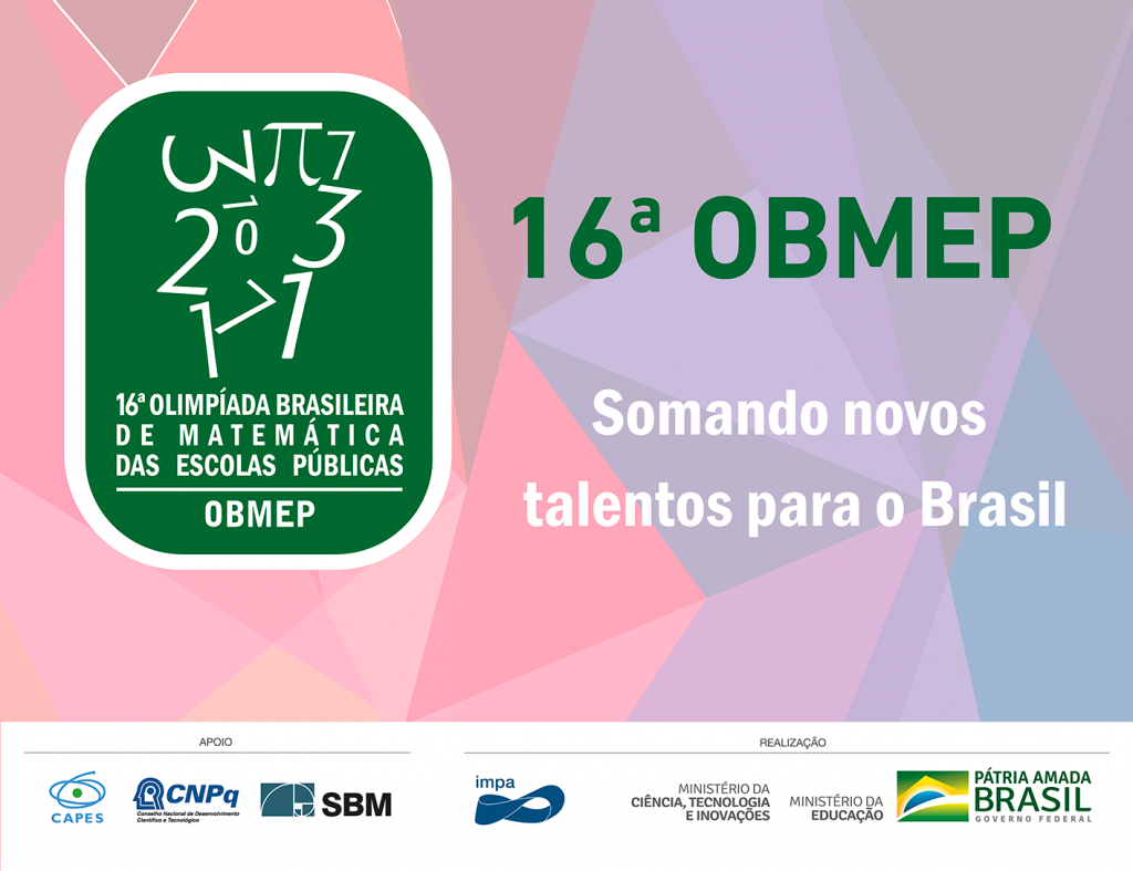 » Provas da OBMEP marcadas para 20 de julho - Instituto Federal ...